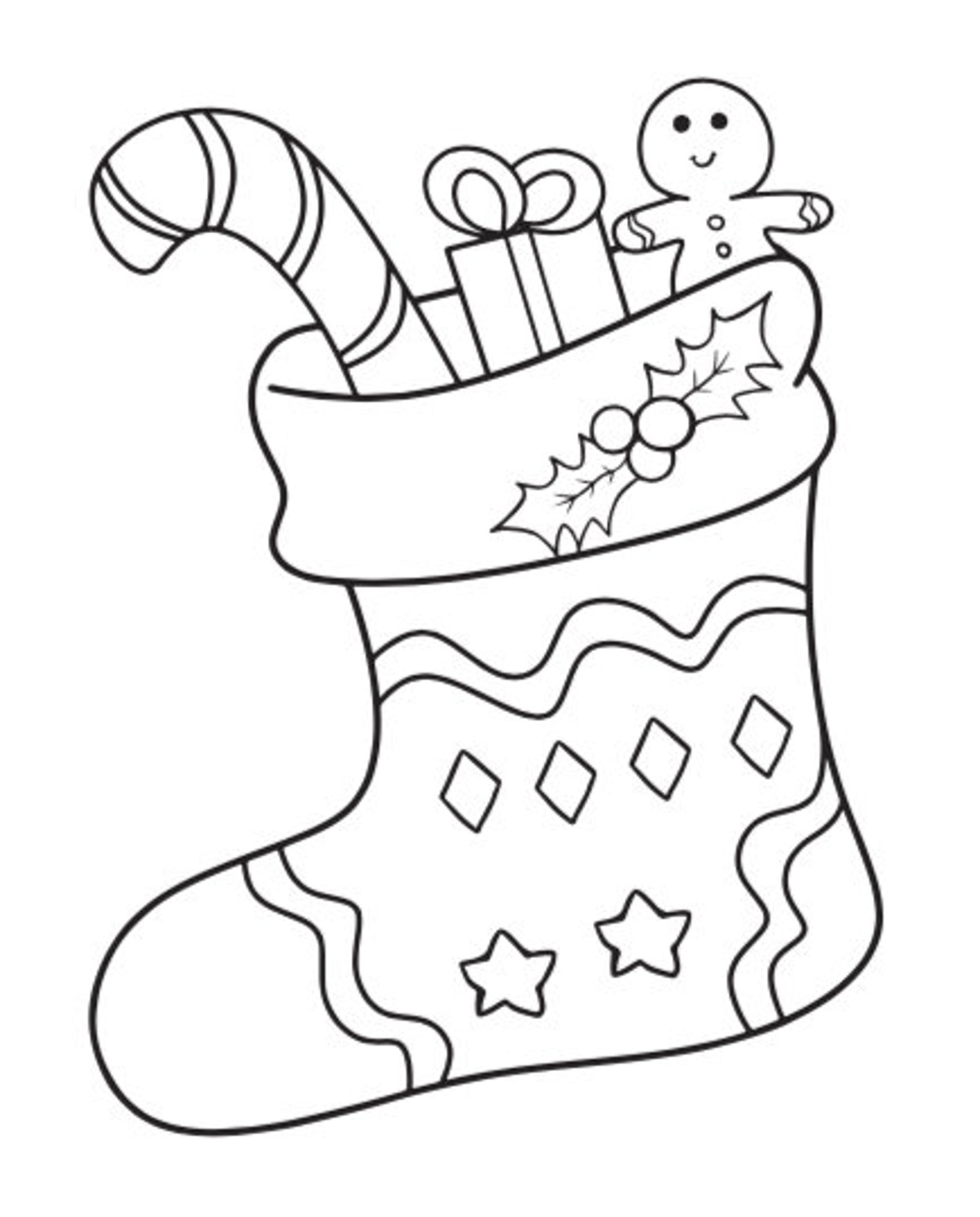 Digital Christmas Coloring Pages - Etsy