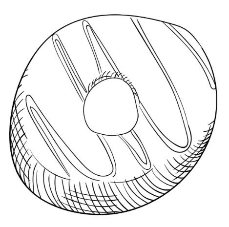 Cute Donut Coloring Pages; Activity for Kids; 20 Donuts to Color; Kids ...