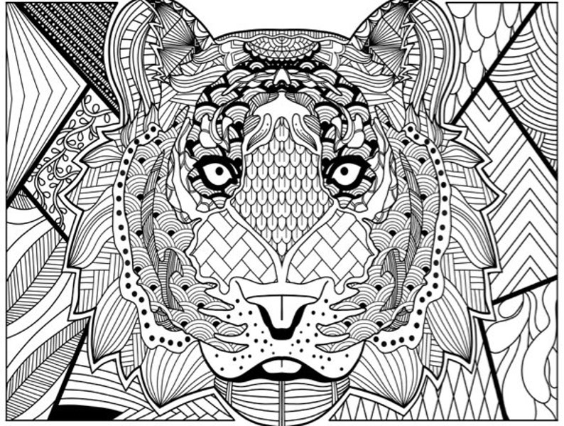 20 ZEN Coloring Pages - Etsy