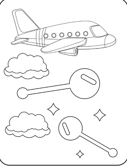 Kids Coloring Pages/book, 20 Pages, PDF File, Kids Party Favors ...