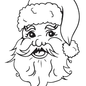 Digital Christmas Coloring Pages - Etsy