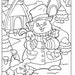 30 Christmas Coloring Pages - Etsy