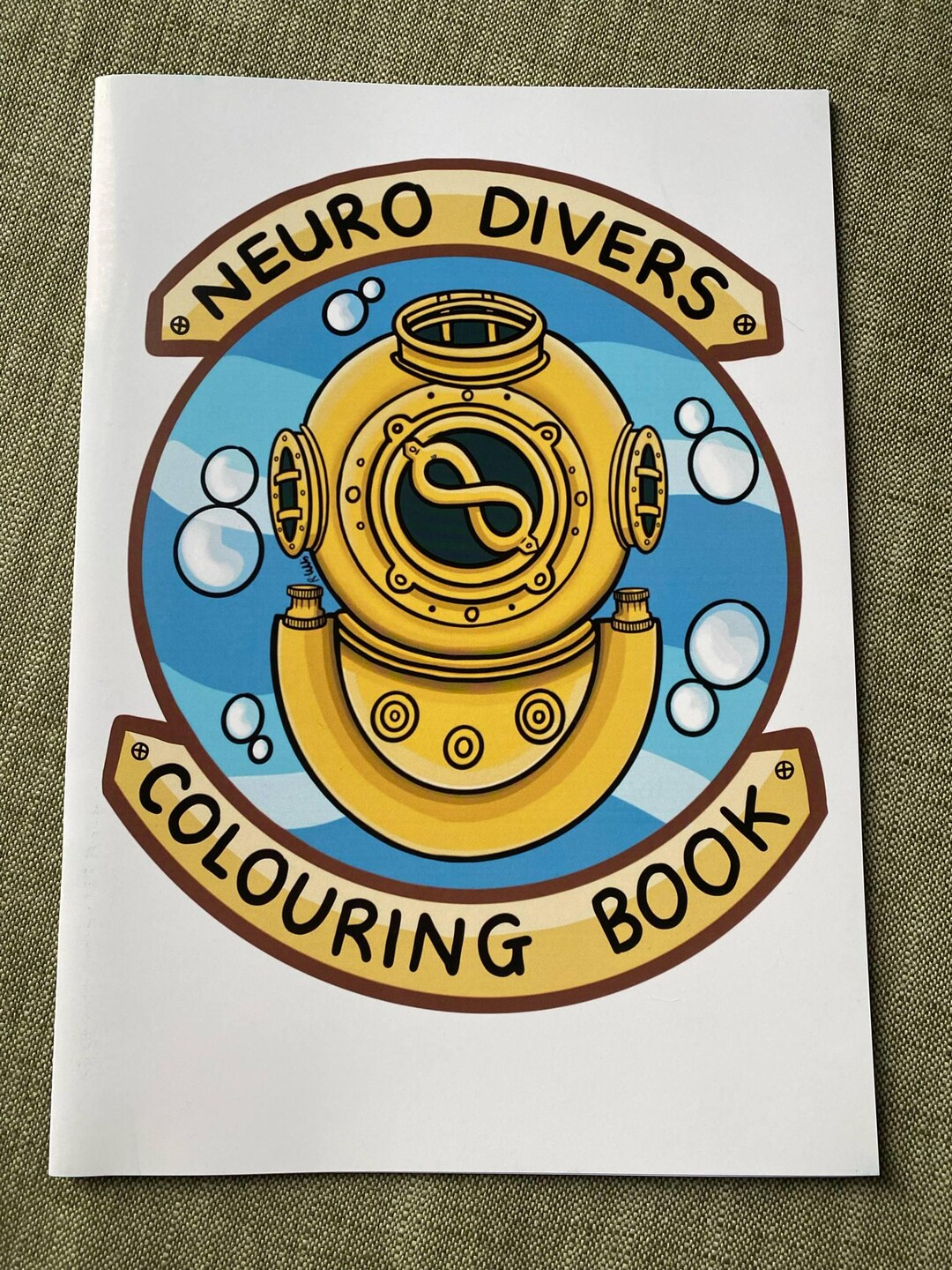 Colouring Book: A4, Neurodiversity, Neurodivergent, Autism, Autistic ...