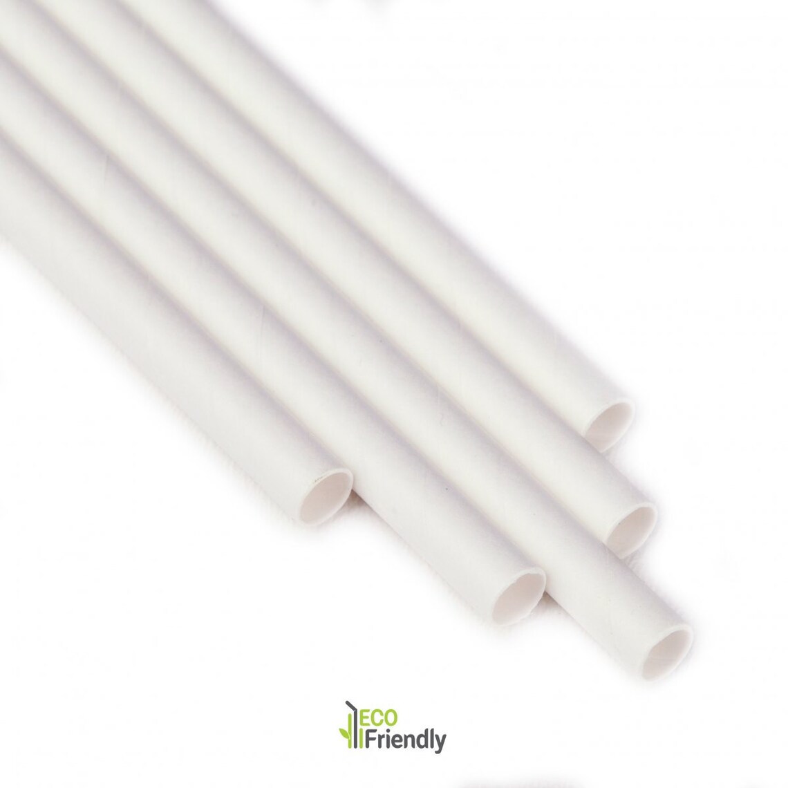 White Paper Drinking Straws Biodegradable Eco Recyclable | Etsy