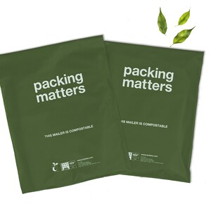 Compostable Mailer – Recyclable Mailers - Shipping Bag – Eco-friendly ...