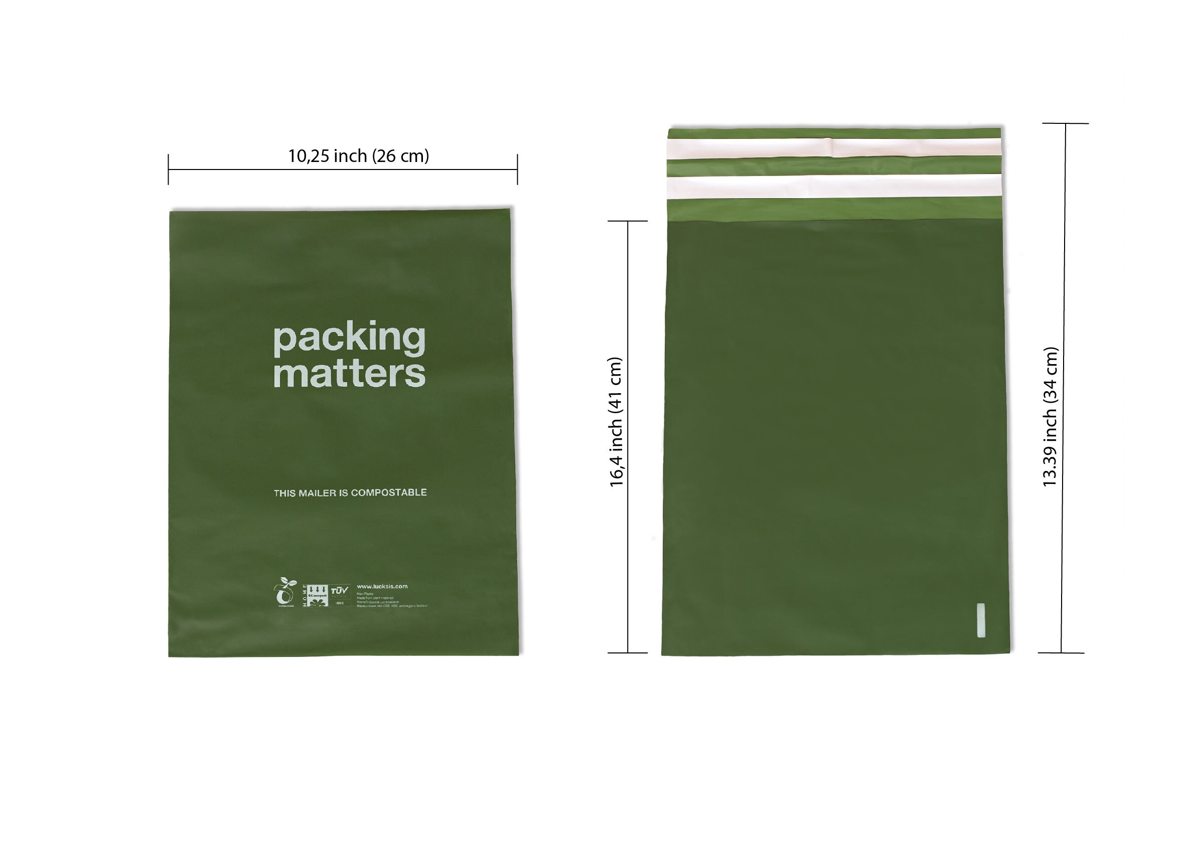 Compostable Mailer – Recyclable Mailers - Shipping Bag – Eco-friendly ...