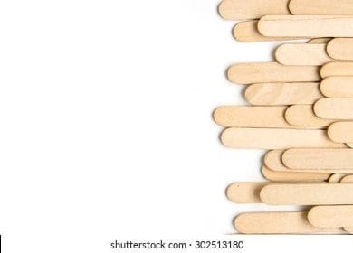 Wooden Sticks - Ice Cream Sticks - Wooden Lollipop Sticks - Beauty ...