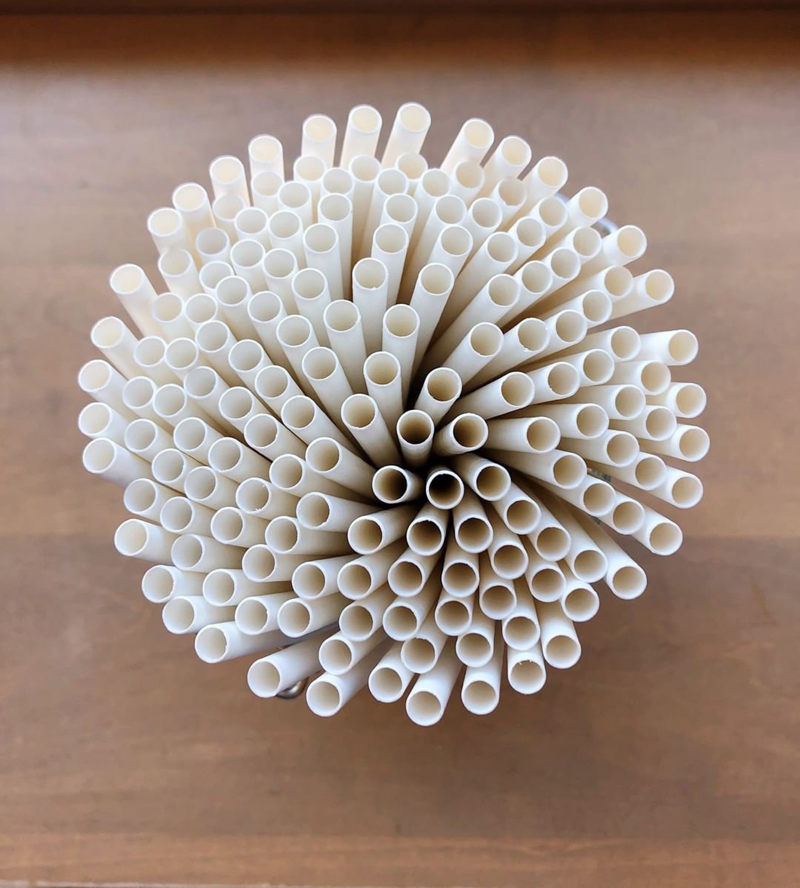 White Paper Drinking Straws Biodegradable Eco Recyclable | Etsy