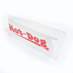 Hot Dog Wrapper Sleeves - Paper Hot Dog Bags - Compostable Packing ...