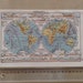 World Map 1923 Original Picture Print From Old Encyclopedia - Etsy