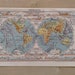 World Map 1923 | Original Picture Print From Old Encyclopedia From 1923 ...