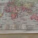 World Map 1923 Original Picture Print From Old Encyclopedia - Etsy
