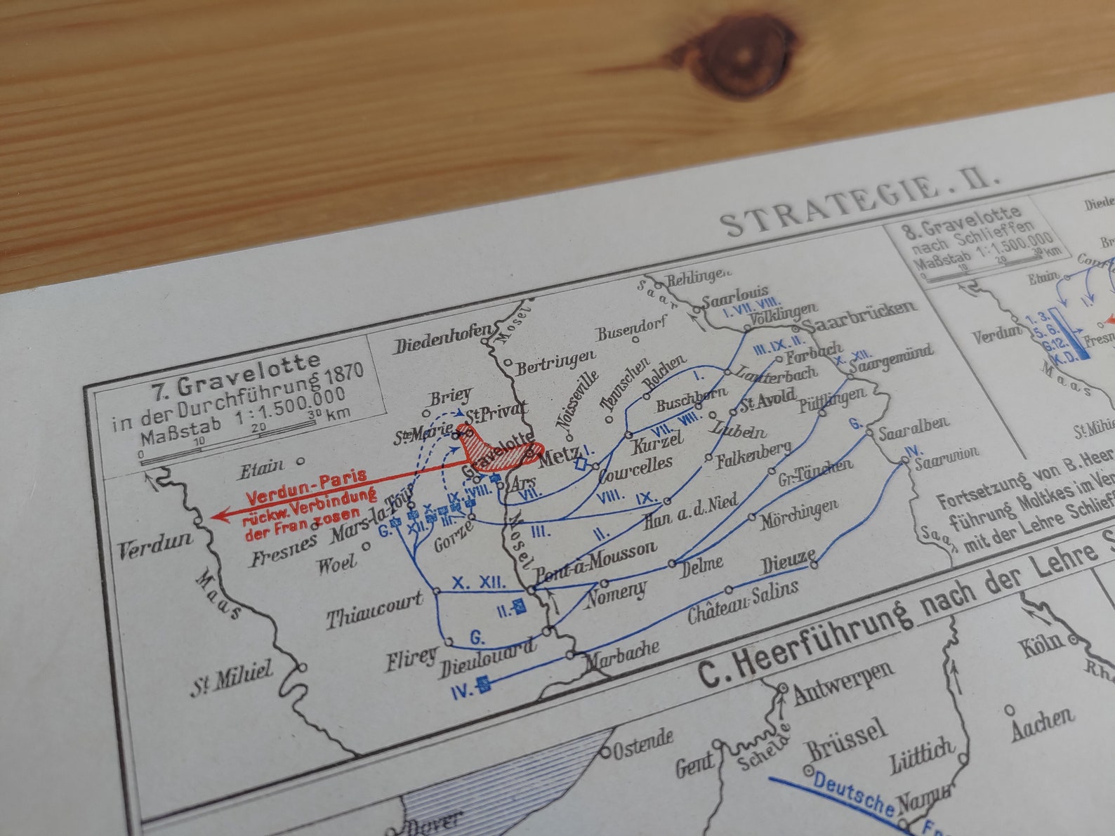Army Command Strategy 1923 | Original Picture Print From Old ...