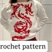 Heart of Fire Sweater - Crochet Pattern - Etsy