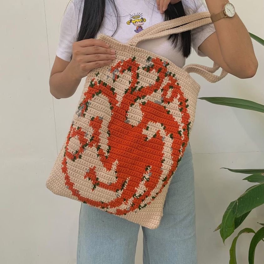 Targaryen Tote Crochet Pattern - Etsy