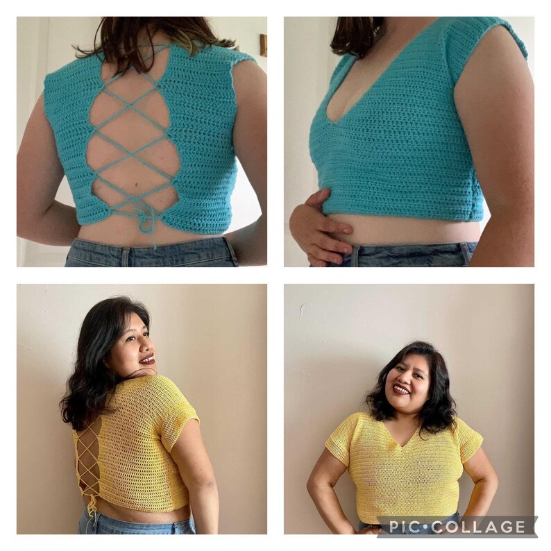 Lilly Top Crochet Pattern - Etsy