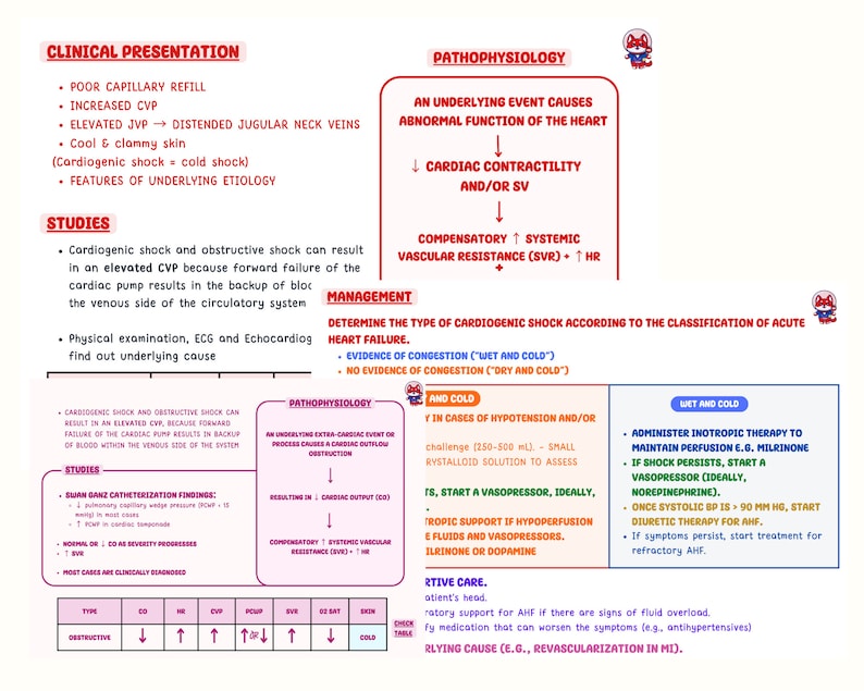 Shock Sepsis Guide: Interactive PDF, 50 Detailed Pages on Shock & Sepsis Become an Expert Faster ...