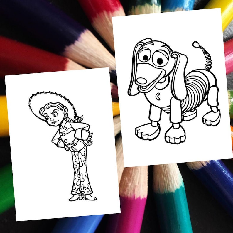 235 CARTOON MIX Coloring Pages, Characters Coloring Pages for Kids ...