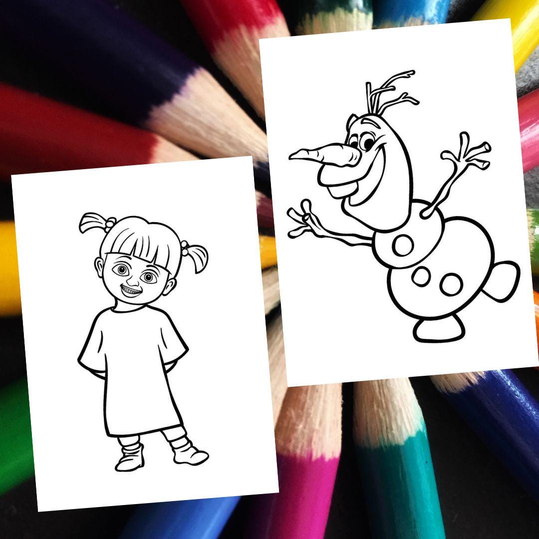 235 CARTOON MIX Coloring Pages, Characters Coloring Pages for Kids ...