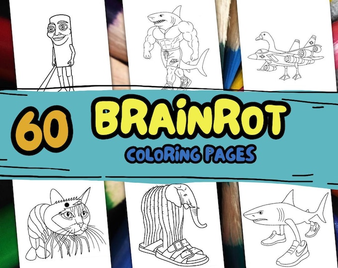 Bombardino Crocodilo Coloring Page - Printable Italian Brainrot ...