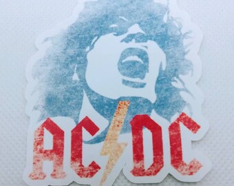 Ac Dc Bumper Sticker - Etsy