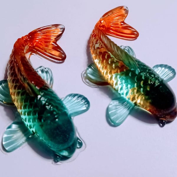 Teal Fish - Etsy