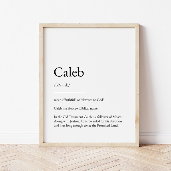 Caleb - Etsy