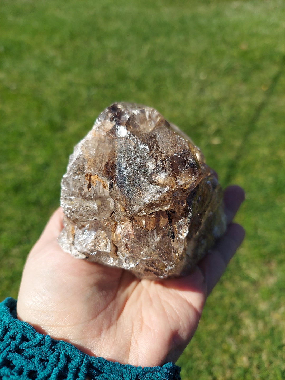 Smoky Garden Quartz Raw Crystal / Stone of Protection and Enlightment ...