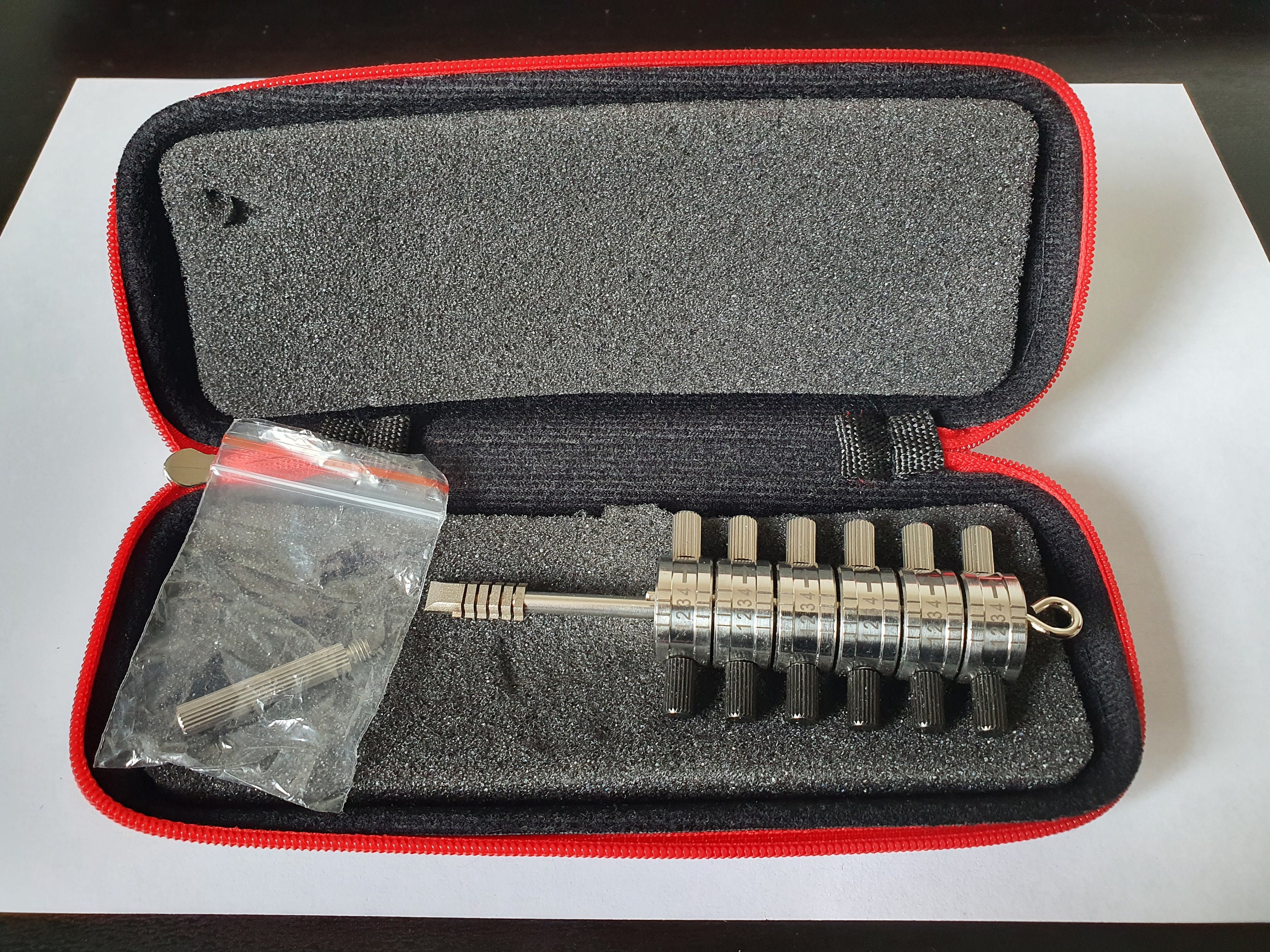 F021 6 Corte Tibbe Lock Pick and Decoder Tool para Ford - Etsy España