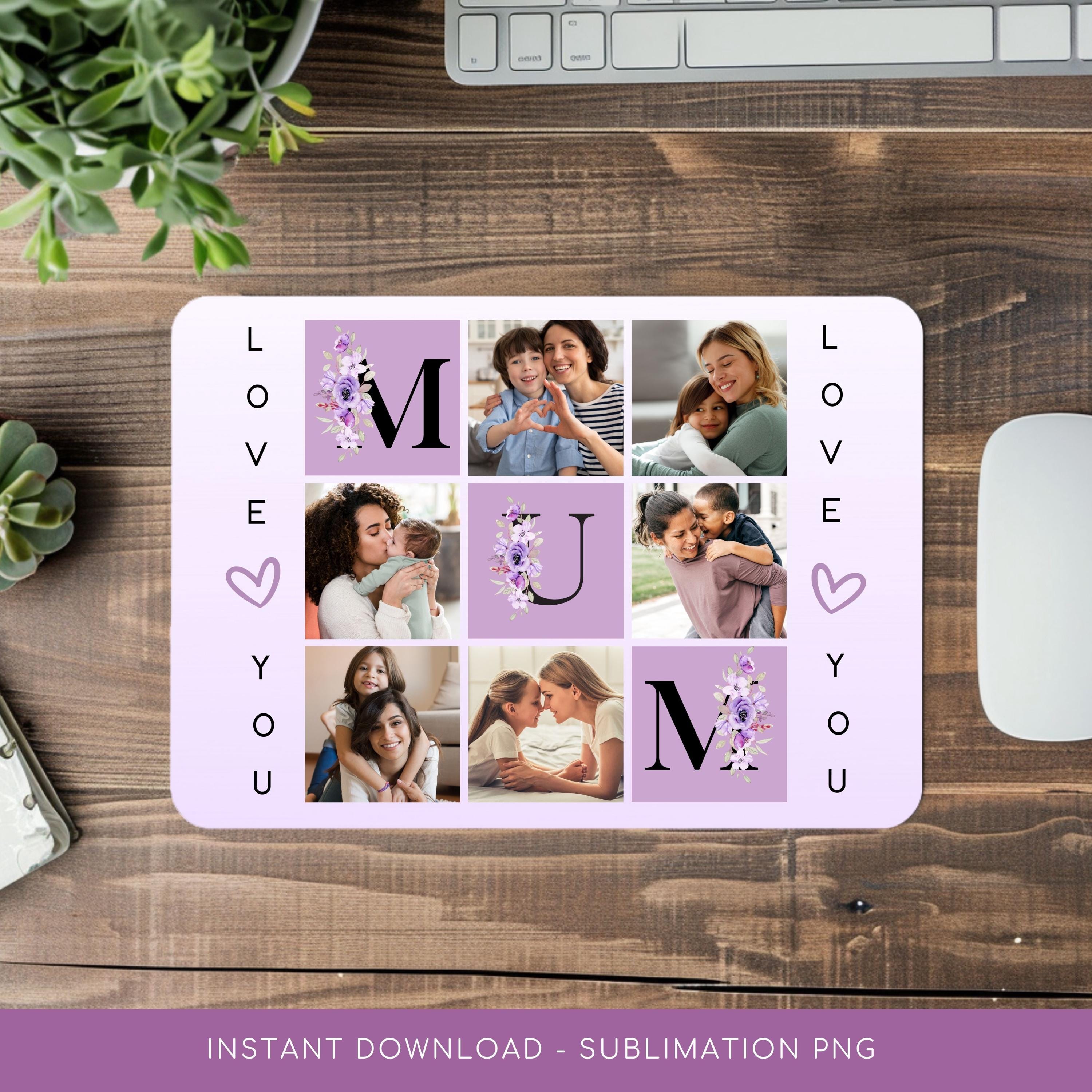 Mom Photo Grid Mousepad PNG, Mother's Day Gift (digital Download) - Etsy
