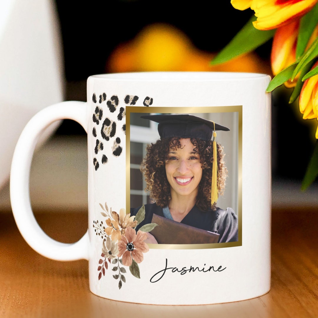 Graduation Personalized Photo Mug Design PNG for Sublimation, Behind ...