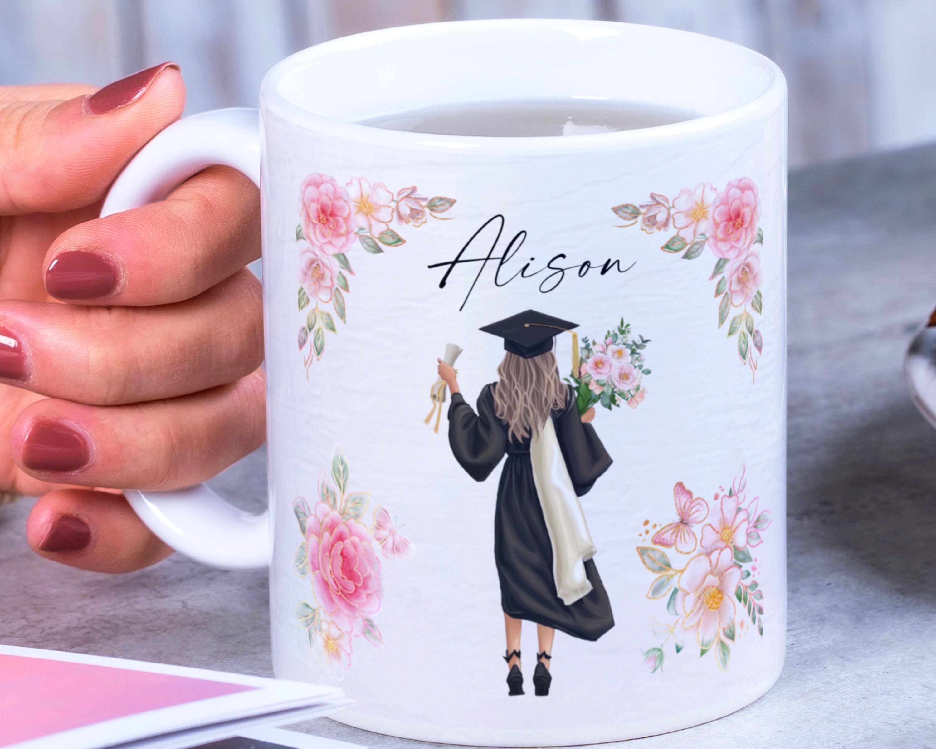 Graduation Mug Design PNG for Sublimation Add Your Name - Etsy