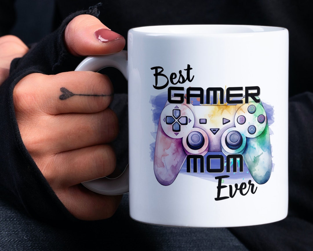 Sublimation PNG File - Best Gamer Mom Ever Mug Design - Wrap Transfer ...