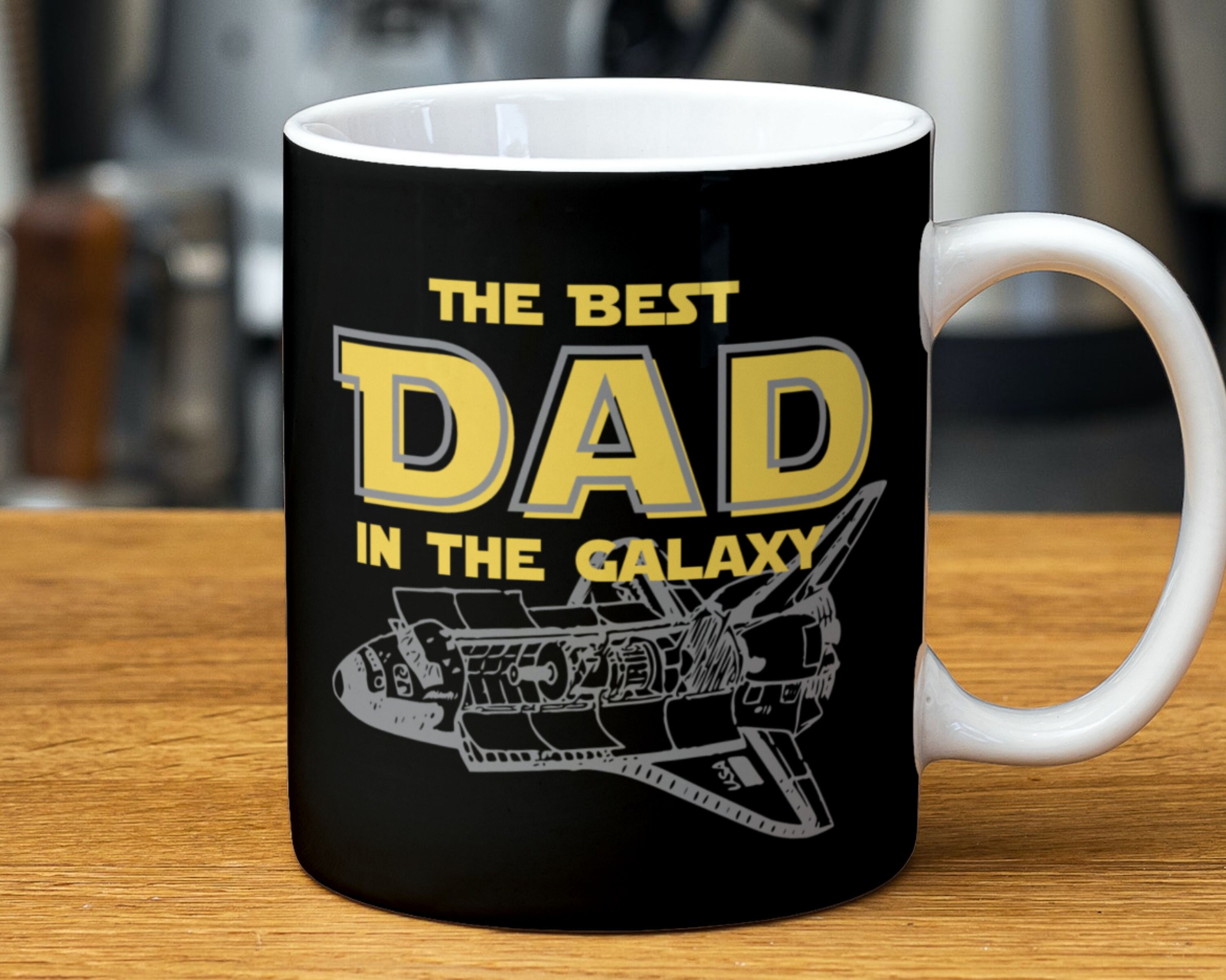 Geek Dad Mug Design PNG – Best Dad Galaxy, Sublimation (digital ...