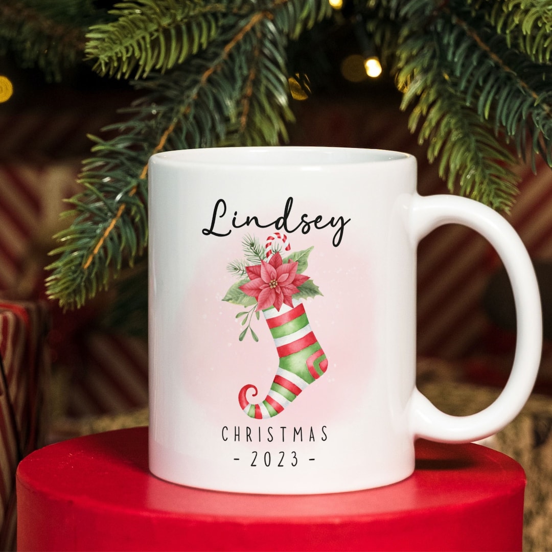 Christmas Mug Sublimation PNG, Christmas Cute Sock PNG Mug ...