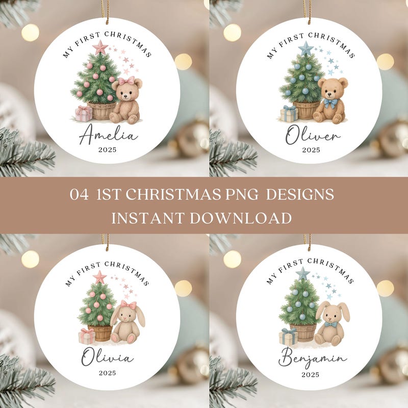 Bunny Pink Ornament - Etsy UK