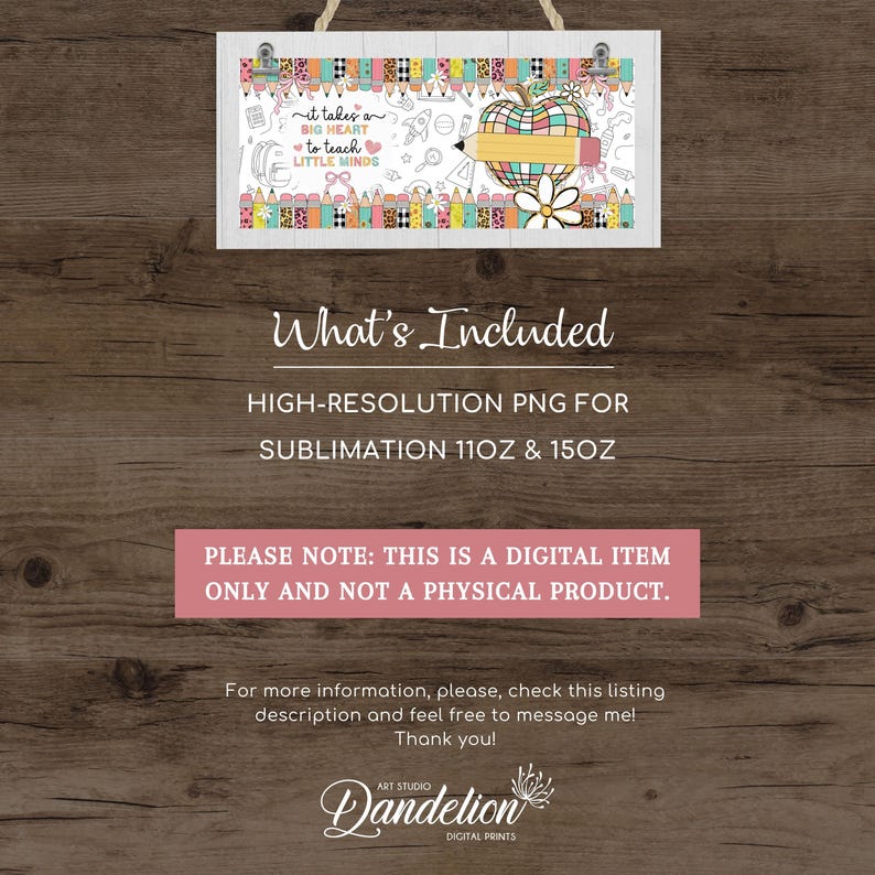 Teacher Mug Wrap, Pencil Name Frame PNG Mug, School Sublimation ...