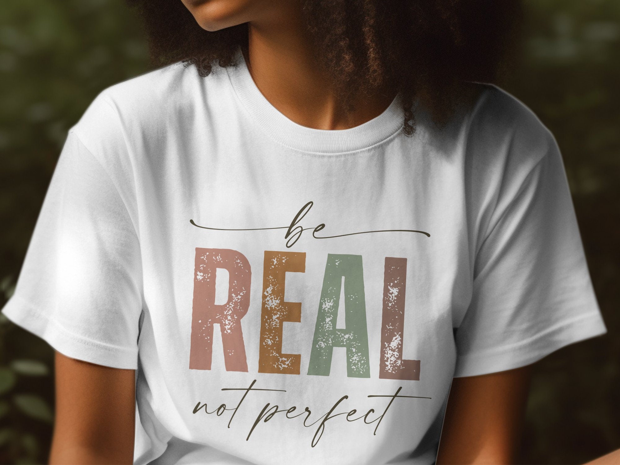 Be Real Not Perfect T-shirt Be Kind Be Positive Shirt Be - Etsy Canada
