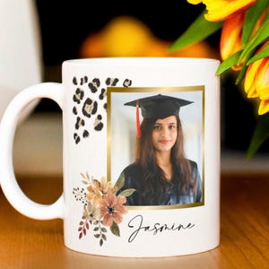 DIGITAL Sublimation Mug Design, Graduation Canva Template Mug, Graduate ...