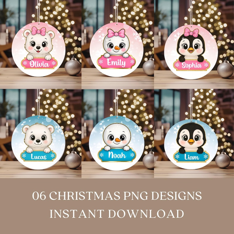 Polar Bear Christmas - Etsy
