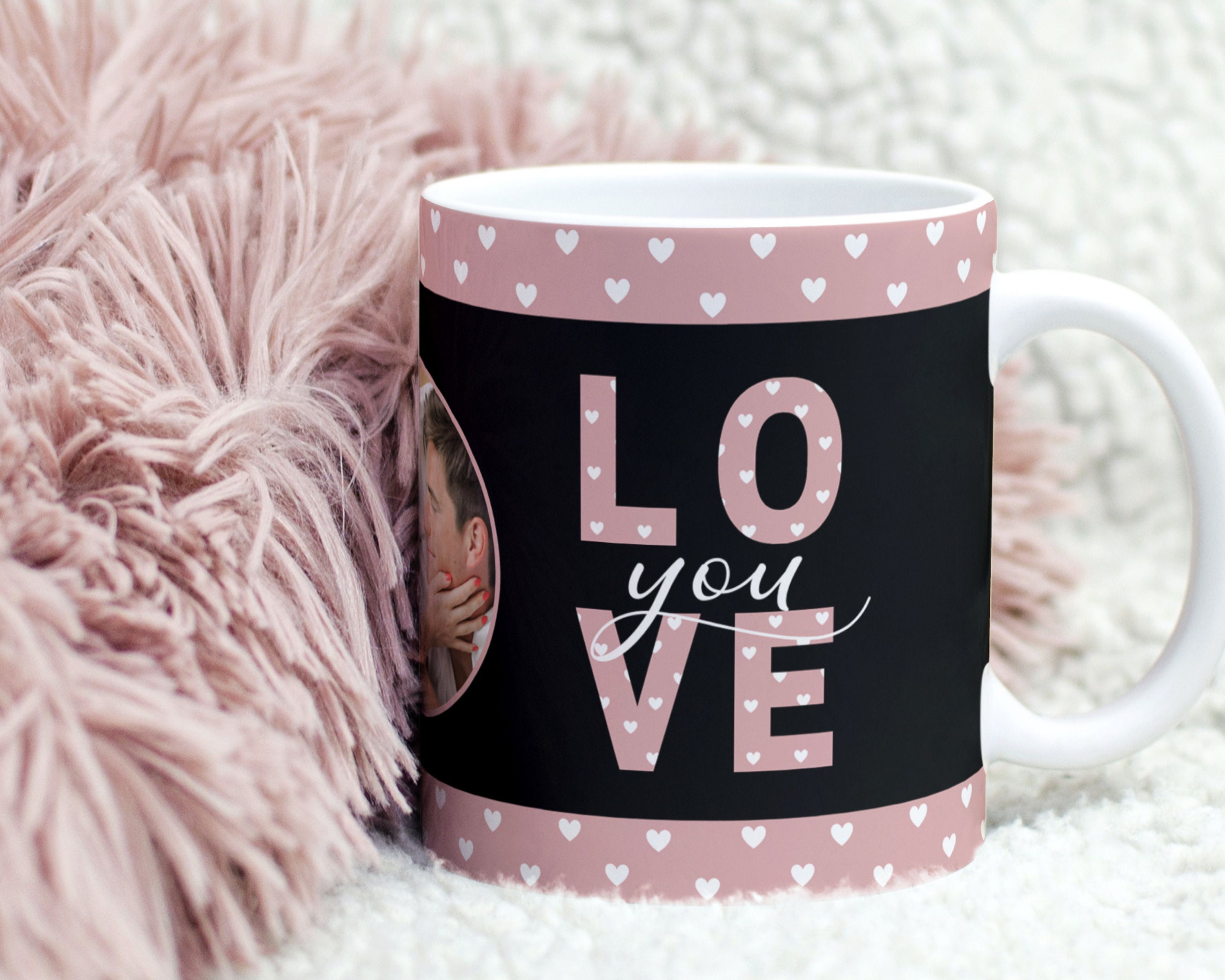 LOVE YOU Mug Template Valentines Sublimation Design Coffee - Etsy