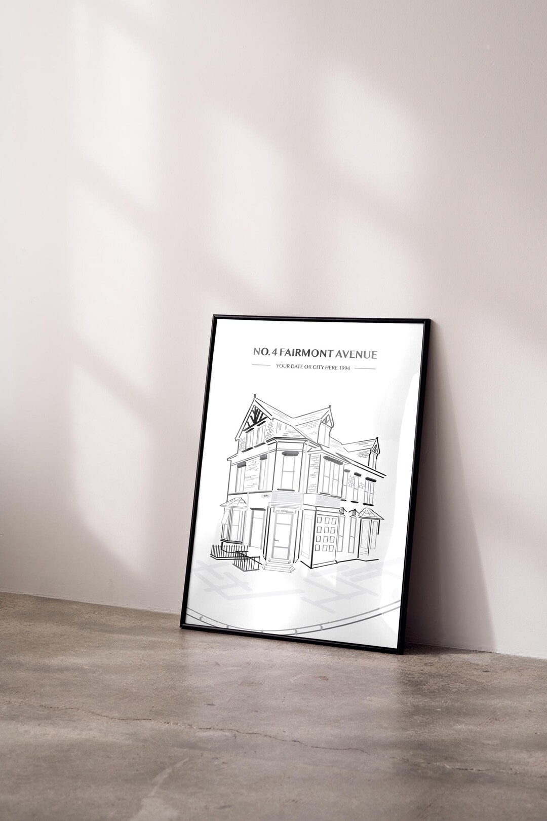 Personalised House Drawing Gift Sentimental Gift, Housewarming Gift ...