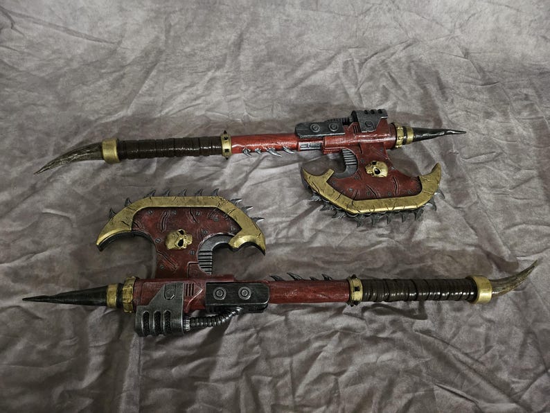 Chaos Chain Axes - Etsy