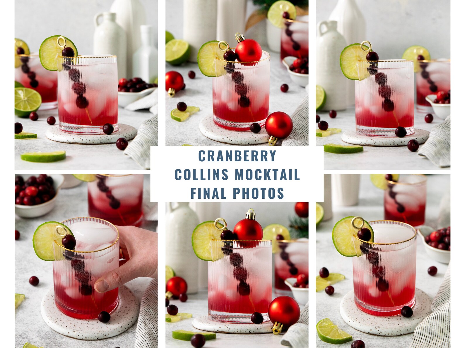 Mocktail: Cranberry Collins (exclusive Recipe) - Etsy