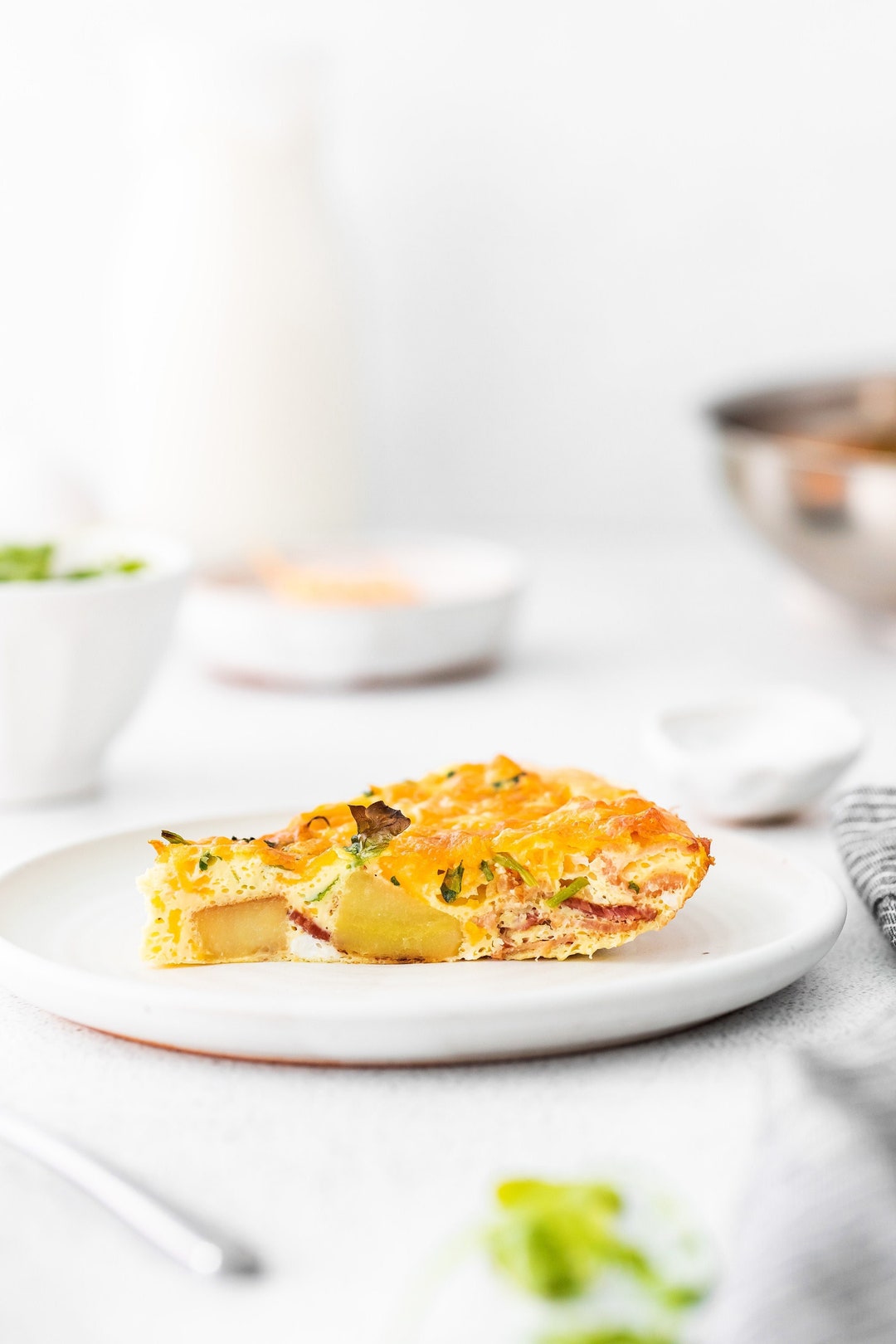 One-skillet Loaded Frittata (exclusive Recipe) - Etsy