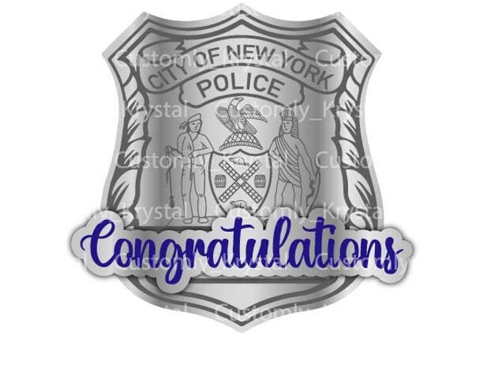 Police Officer Cake Topper digital Version - Etsy