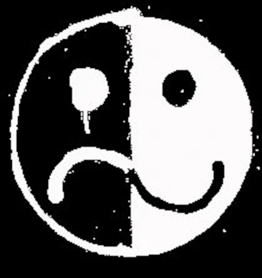 Fob Smile Frown Logo Sticker Fall Out Boy - Etsy