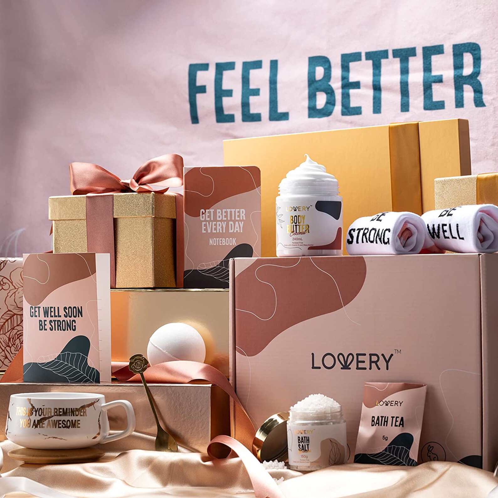 Get Well Soon Care Package for Women Self Care Gifts Spa Kit - Etsy