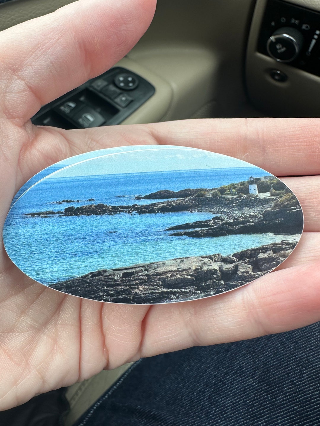 Marginal Way Decal With Lighthouse - Etsy