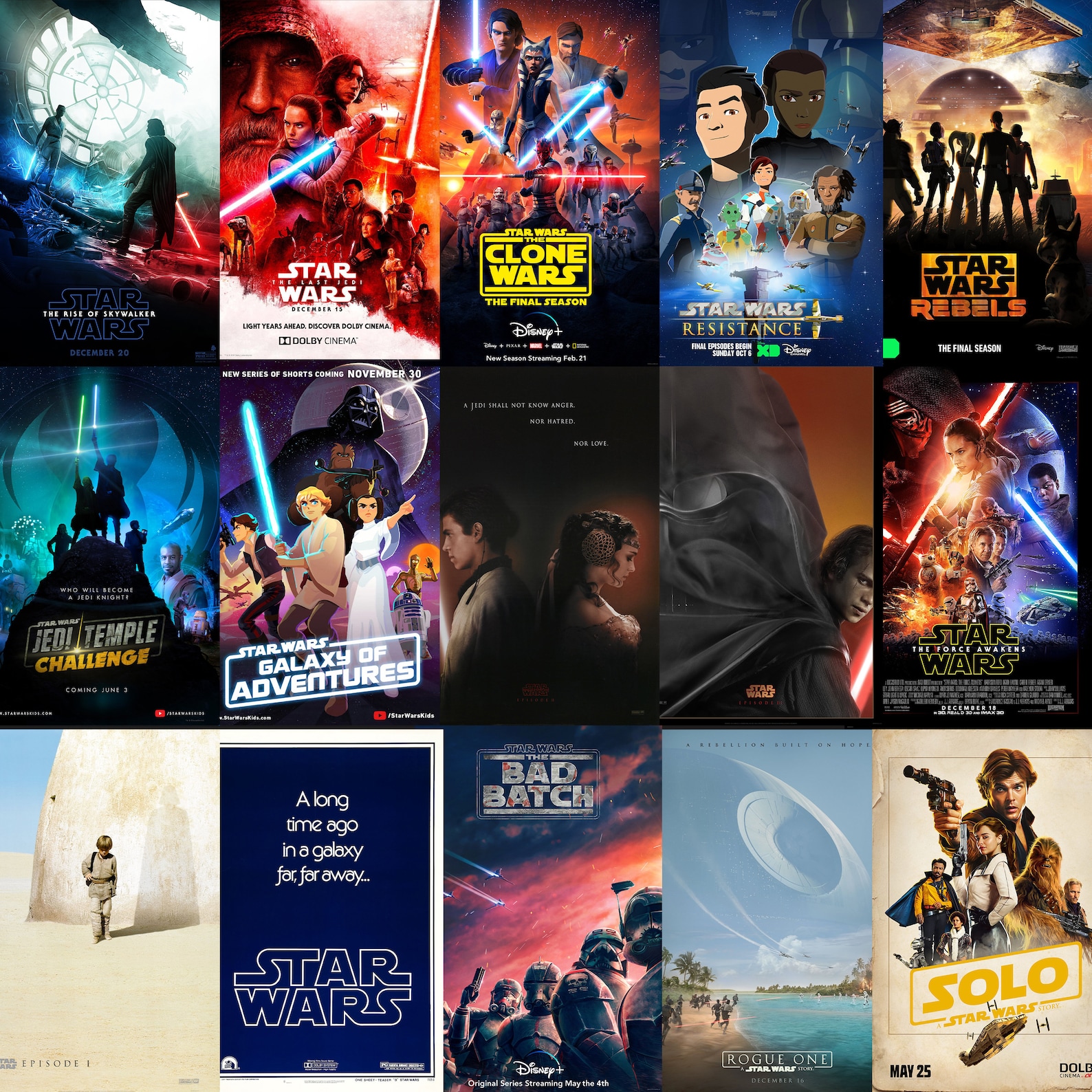 230+ Star Wars Movie Posters – Digital Download - Etsy